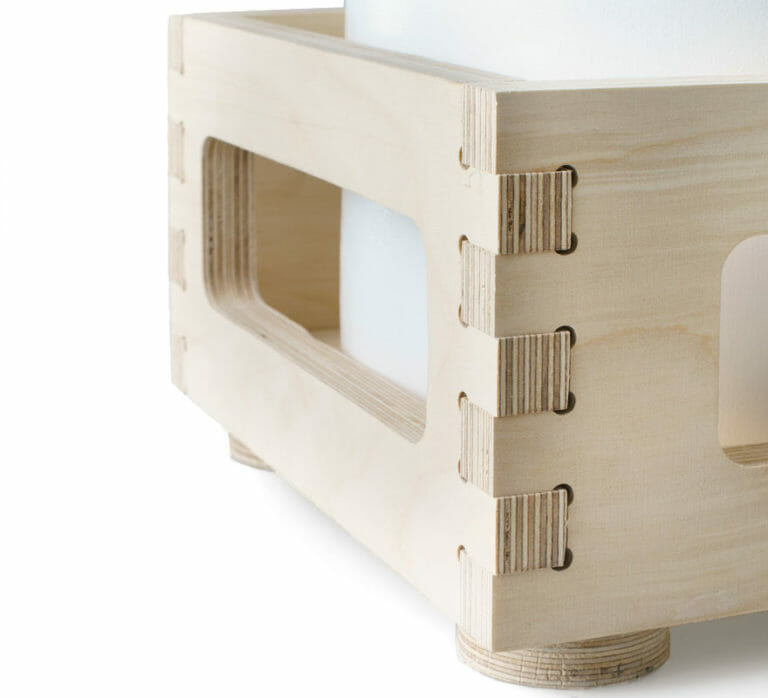 Triple Birch Planter Box (with pots) • That Little Shop